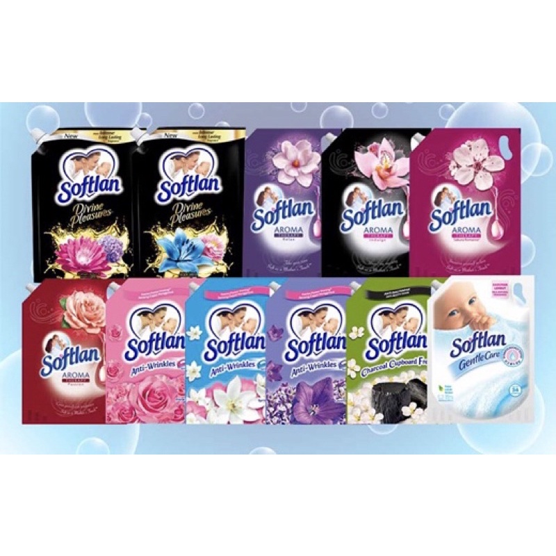 Softlan Softener Refill Pack 1.5L | Shopee Malaysia