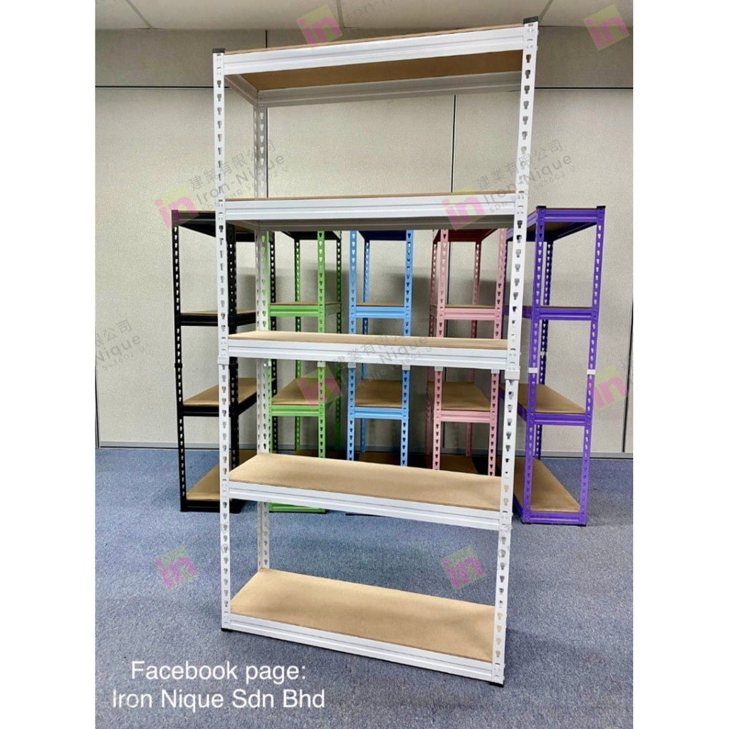 🔥DIY RACK 🔥 Storage Rack / Home Store Warehouse Boltless Rack / Metal ...