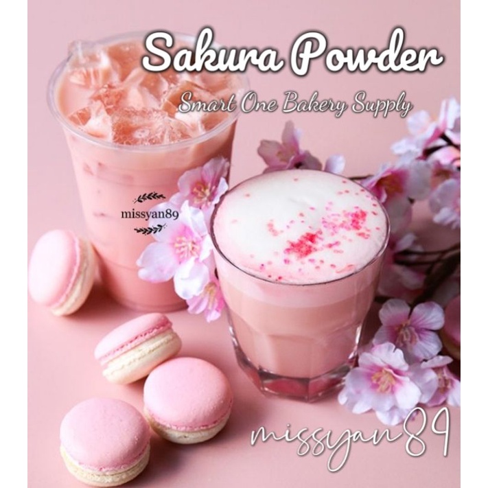 🌸 1KG Japan Sakura Powder 樱花粉 Serbuk Sakura Cherry Blossom 盐渍樱花 Edible ...