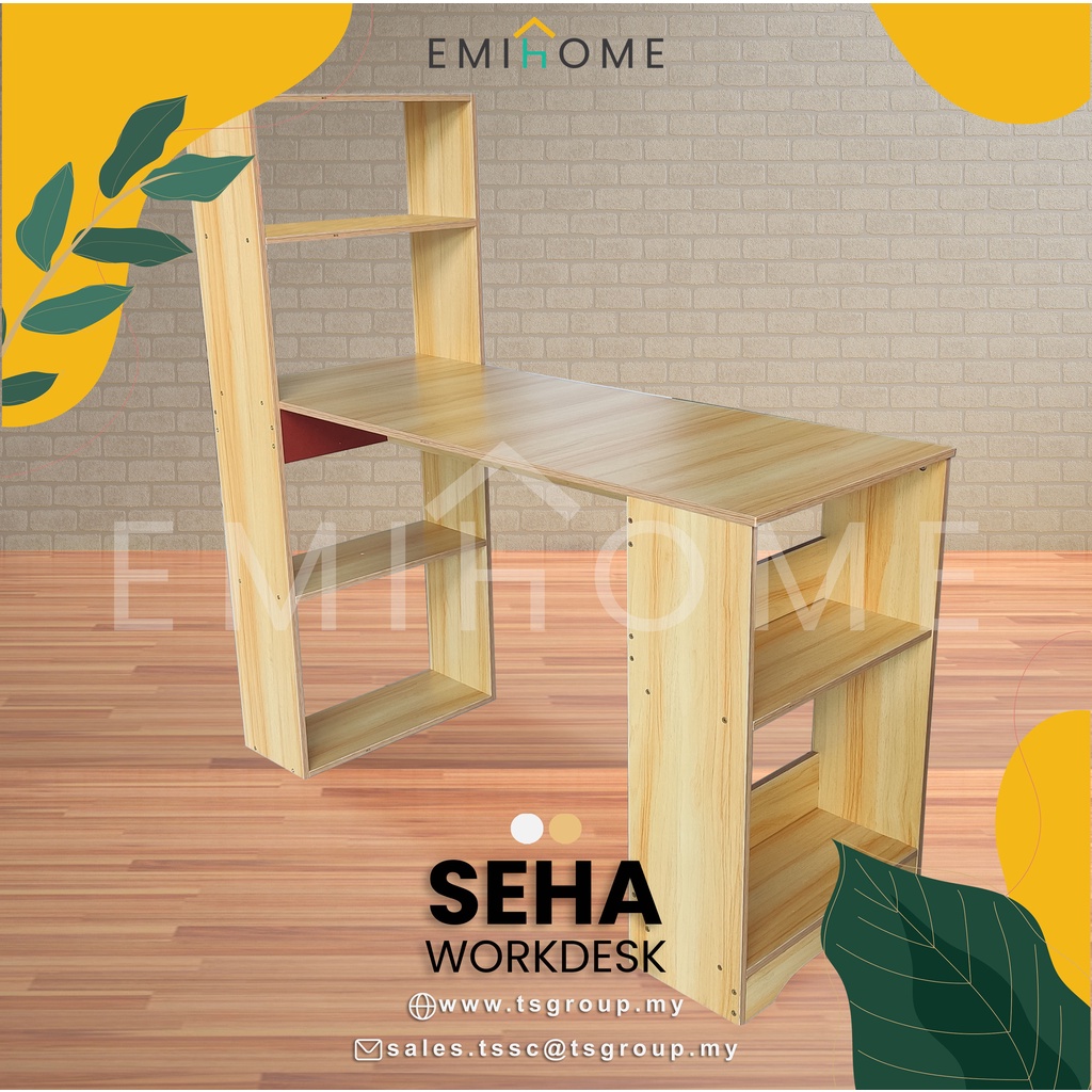 EMIHOME Seha Workdesk | Shopee Malaysia