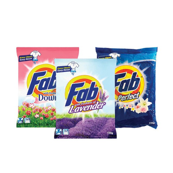 Fab Detergent Powder 720g | Shopee Malaysia