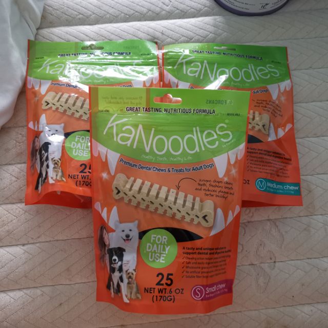 01 pack Kanoodles dental chews | Shopee Malaysia
