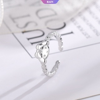 Kawaii Sanrio Kuromi My Melody Finger Ring Open Design Adjustable ...