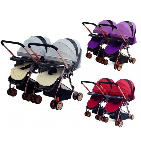 TWINS STROLLER 2-WAY TRAVEL BABY STROLLER - 1757 | Shopee Malaysia