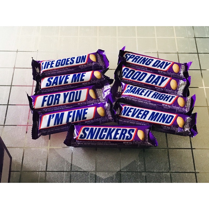 BTS Snickers Special Edition | Shopee Malaysia