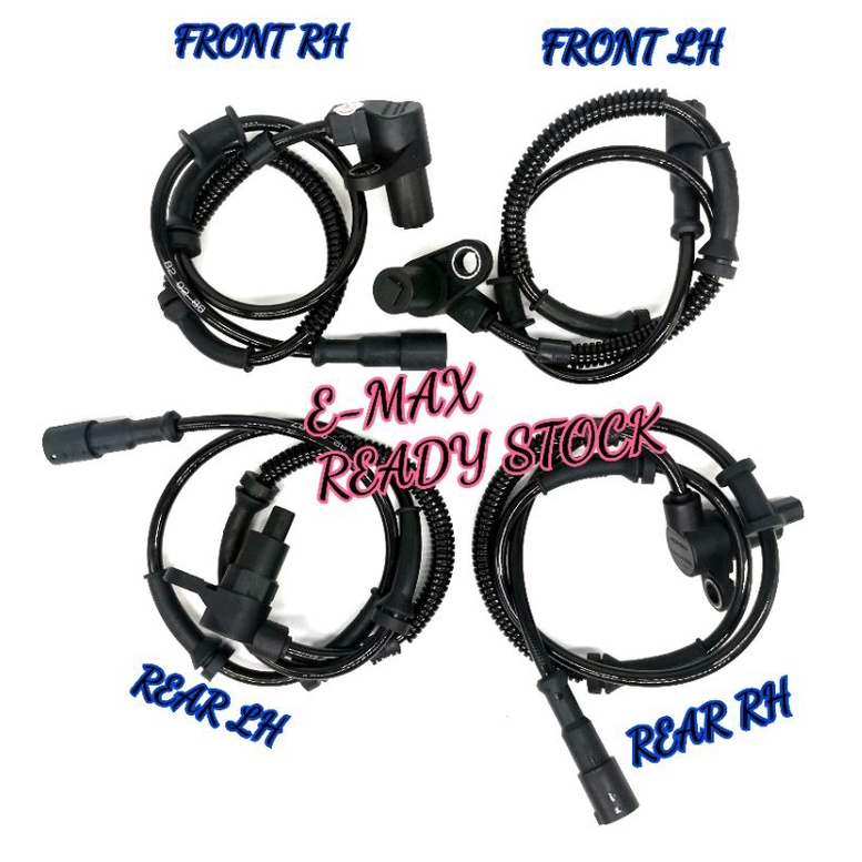 ORIGINAL - PROTON WAJA GEN2 PERSONA ABS SENSOR (FRONT REAR LH RH) (4 ...