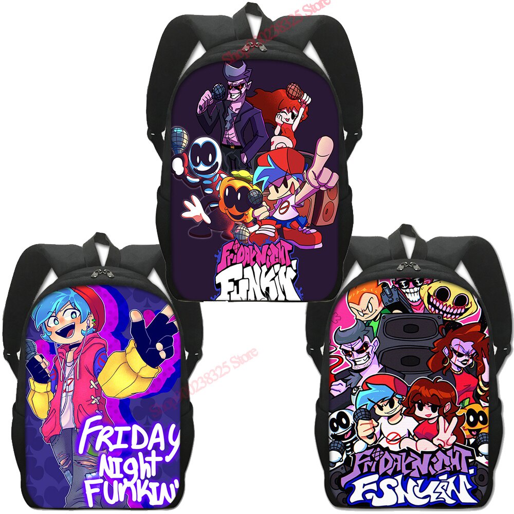 Friday Night Funkin School Bag for Teenager Boys Girls Kids Personized ...
