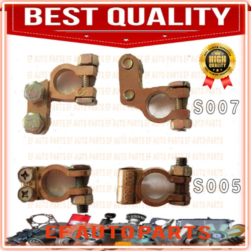 UNIVERSAL TRUCK LORRY BATTERY TERMINAL CLAMP HEAD S005 S007 CAR POSITIVE NEGATIVE STANDARD BIG ...