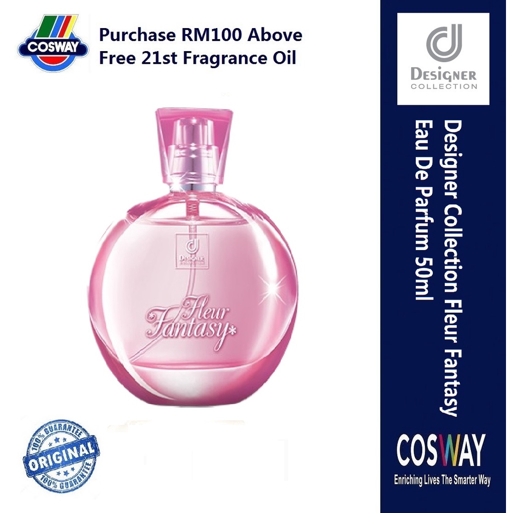 COSWAY Designer Collection Fleur Fantasy Eau De Parfum 50ml | Shopee ...