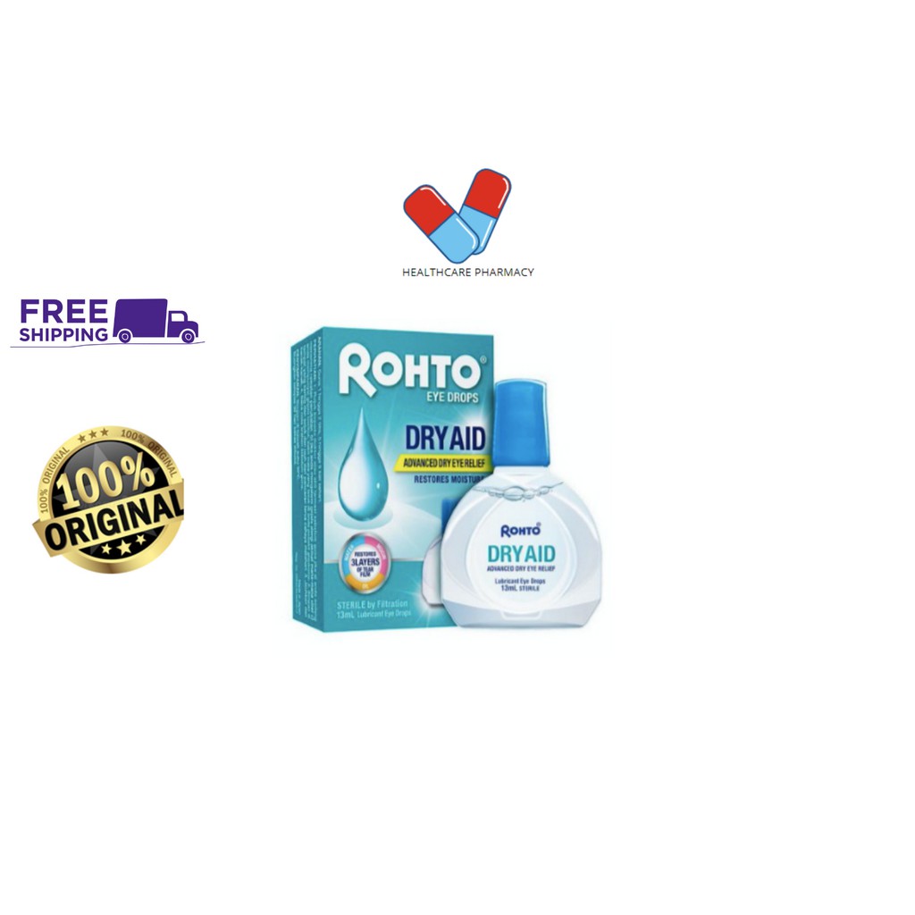 Rohto Cool Eye Drops 13ml Shopee Malaysia