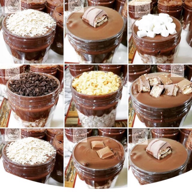 CHOCO JAR VIRAL 🔥 FREE TOPPING 🔥 PREMIUM 🔥 KOKO JAR 🏺 | Shopee Malaysia