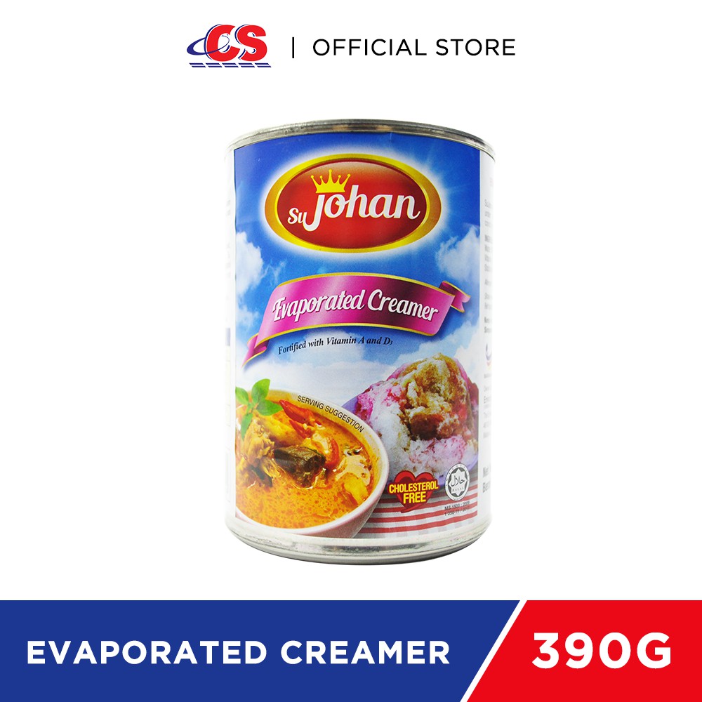 SUJOHAN Evaporated Creamer 390g | Shopee Malaysia