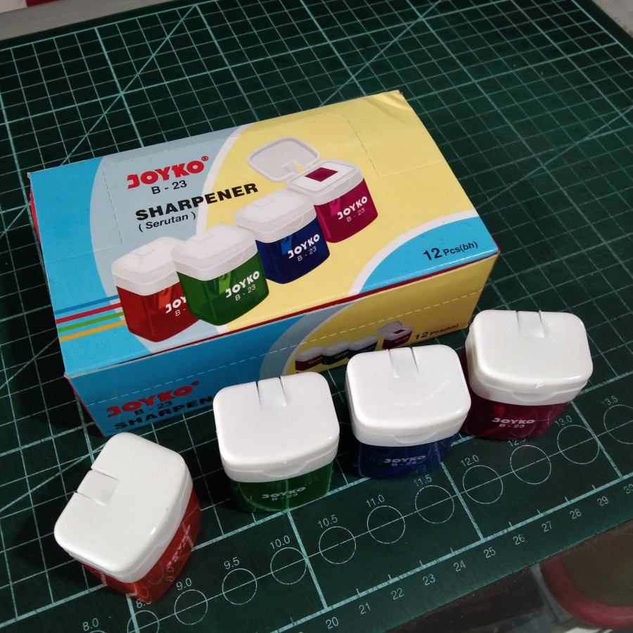 Sharpener / Shaved / Shaved Joyko B-23 per pack | Shopee Malaysia