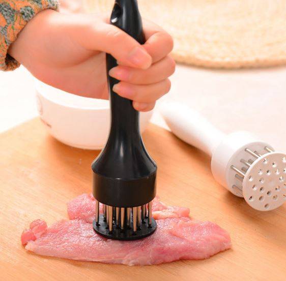 Meat Tenderizer Tool Stainless Steel Needle Portable Meat Hammer ...