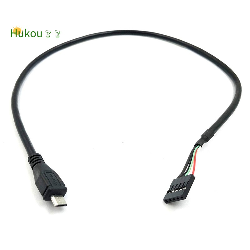 (2-Pack) 50CM 5 Pin Motherboard Female Header to Micro-USB Male Adapter ...