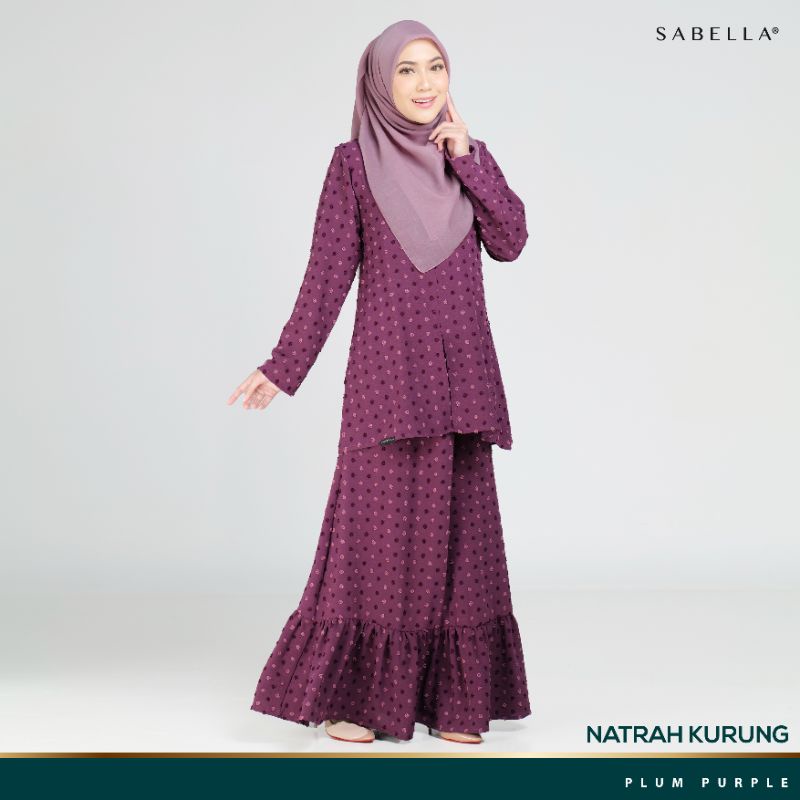 Natrah Baju Kurung Sabella | Shopee Malaysia