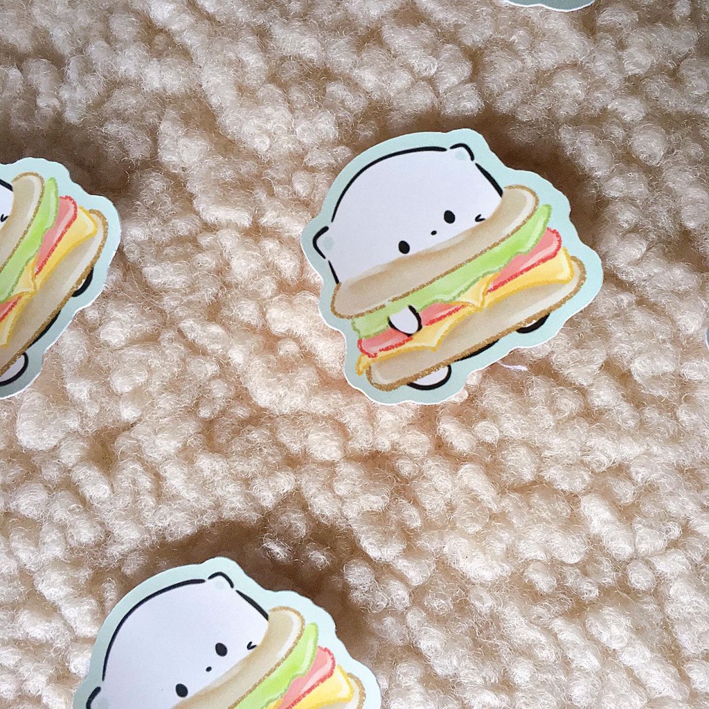 Burger Paff- Sticker from Paffypaw | Shopee Malaysia