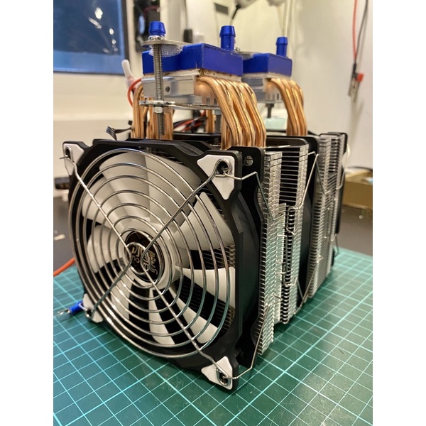 Aquarium Chiller Cooler Peltier 55L(2ft) version Triple SNOWMAN Fan ...