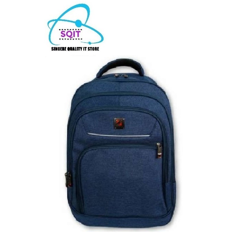 Laptop Bag With 4 Compartment (15.4") | Shopee Malaysia