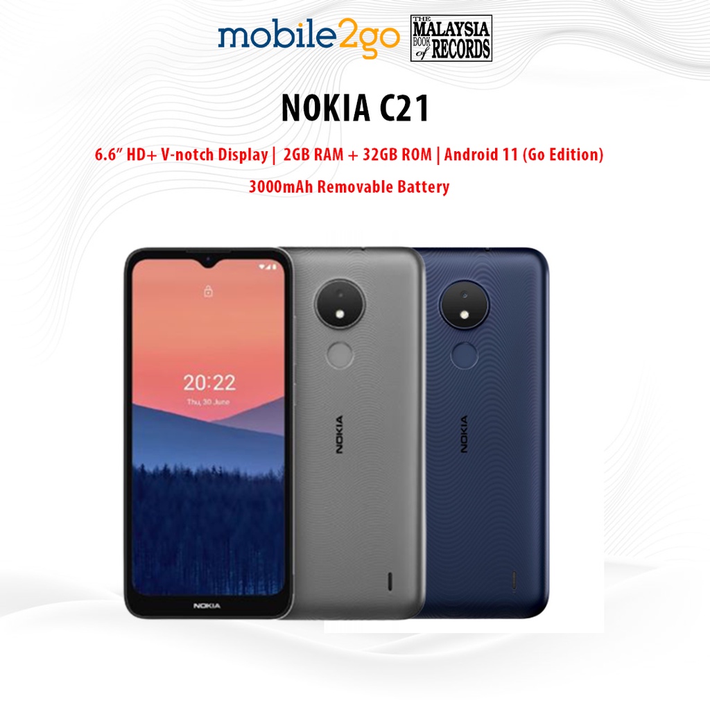 Nokia C21 Price in Malaysia & Specs - RM419 | TechNave