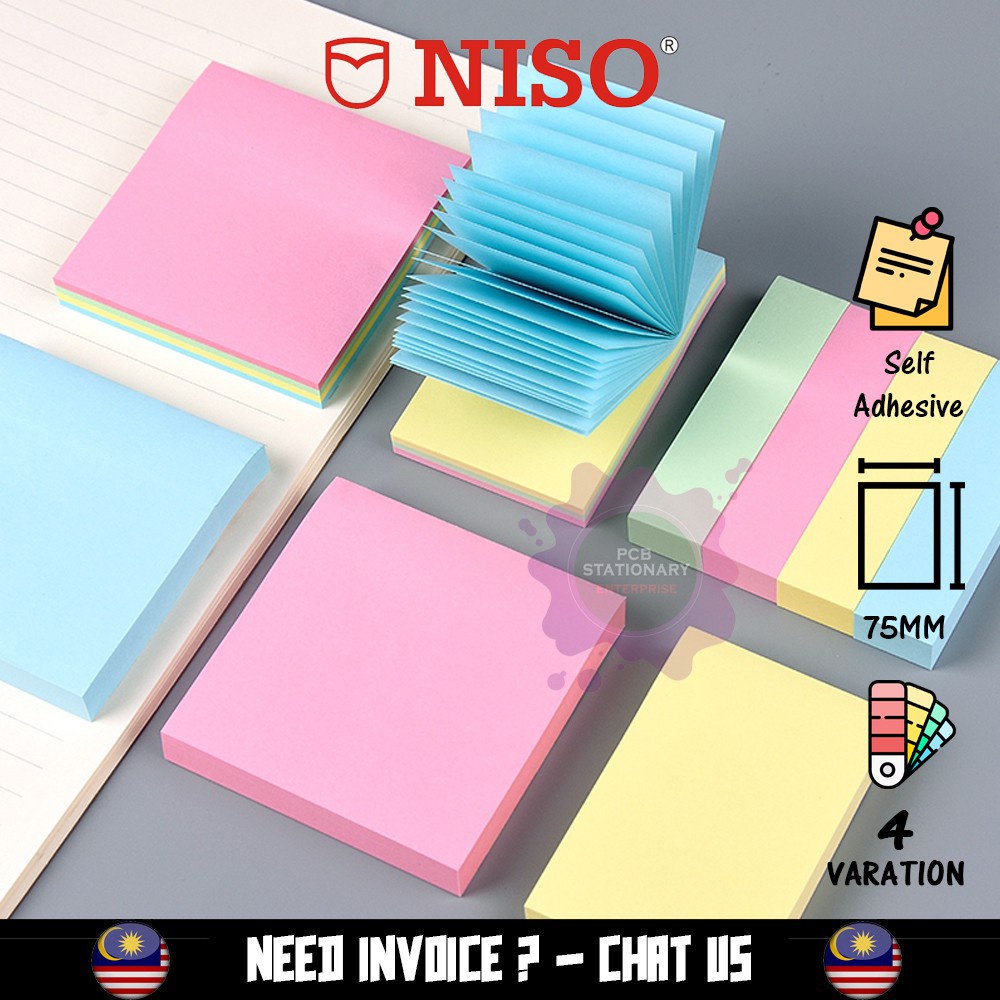 Yellow Sticky Note Memo Pad Lable Sticker Bookmarks Notepad School ...