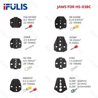 HS-03BC Crimping Tool Fixture Jaw Spring Terminal HS-103/05H/A35WF ...