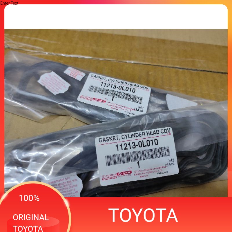 Original Toyota Valve Cover Gasket Toyota Hilux Kun25,Kun26,Hiace ...
