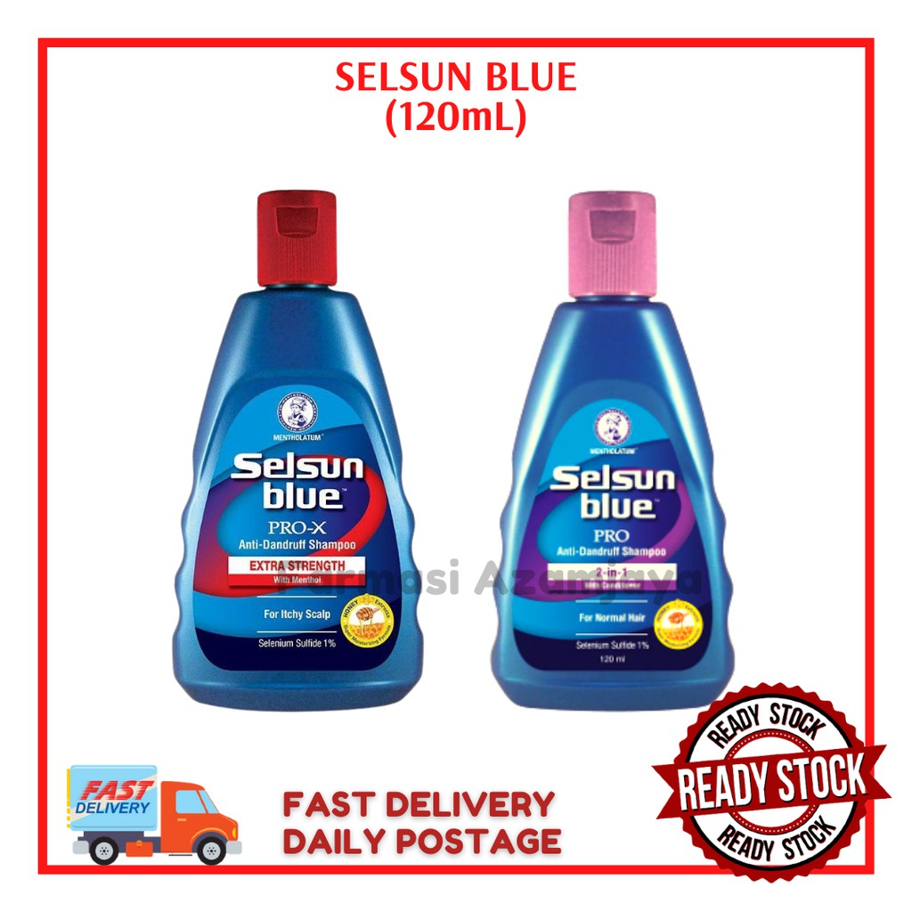 SELSUN BLUE PRO-X EXTRA STRENGTH / 2in1 ANTI-DANDRUFF ITCHY SCALP ...