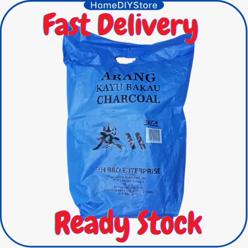 3kg Arang Kayu Bakau BBQ charcoal | Shopee Malaysia