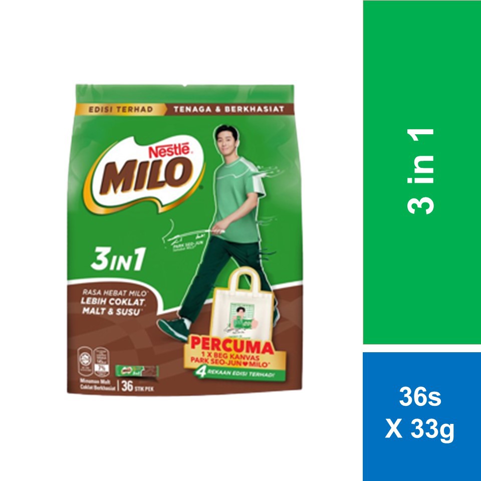 Milo Mixes 3in1 Kwave (36x33g) | Shopee Malaysia