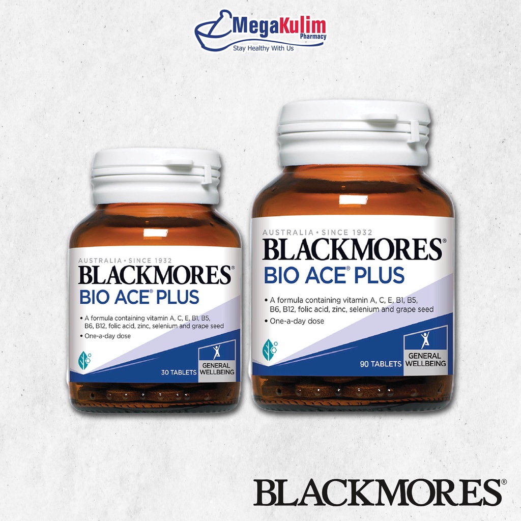 Blackmores Bio Ace Plus (30 / 90 Tab) | Shopee Malaysia