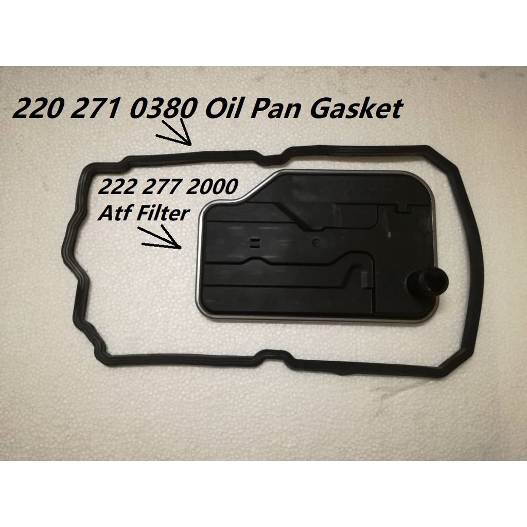 Mercedes W204 W205 W212 W207 722.9 GearBox Oil Pan Gasket and Filter ...