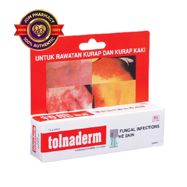 HOE Tolnaderm Cream (15g) | Shopee Malaysia