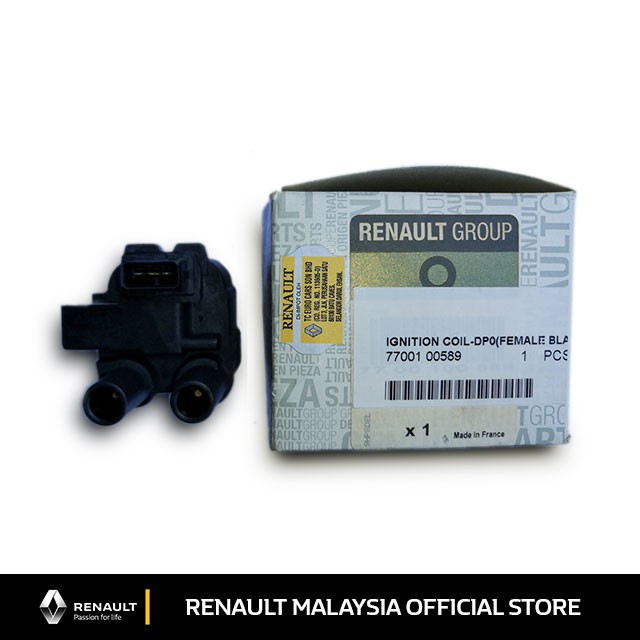 Renault Scenic Ignition Coil Female Black | Shopee Malaysia