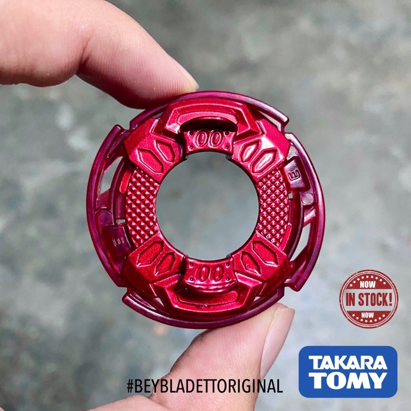NEW RED DISK 00 WITH RED EXPAND FRAME / B-00 Union Diabolos Beyblade ...