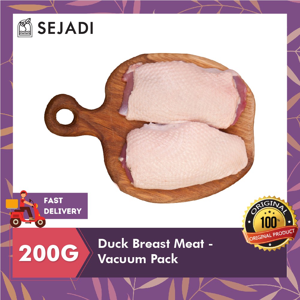 Duck Breast Meat Halal Dada Itik Cherry Valley 200g | BeeCost