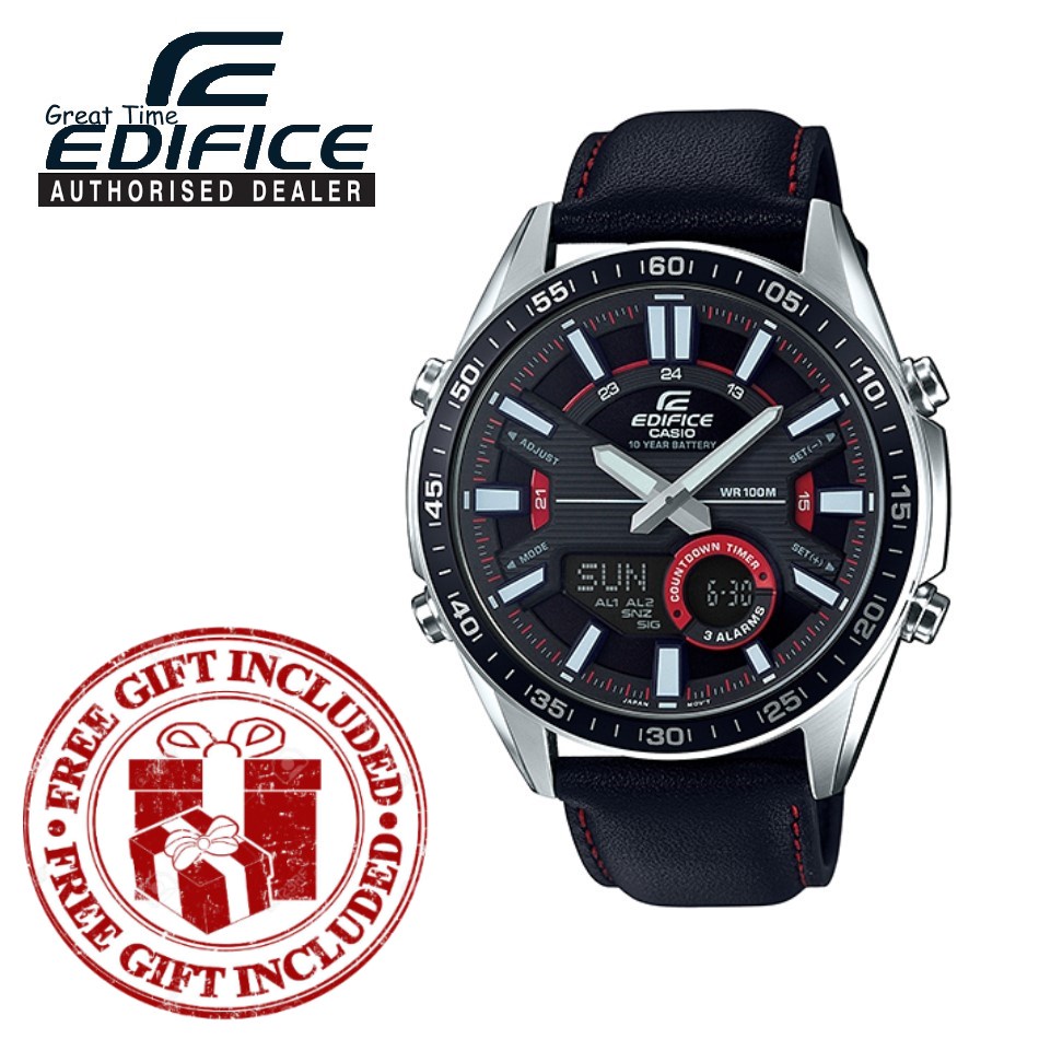 (READY STOCK) Official Marco Warranty CASIO Edifice EFVC100L 1A ...