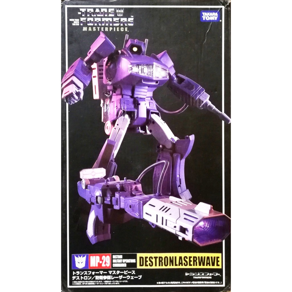 Takara Tomy Transformers Masterpiece (MP) MP-29 Shockwave Knock Off BIB ... Takara Tomy Transformers Masterpiece (MP) MP-29 Shockwave Knock Off BIB ...