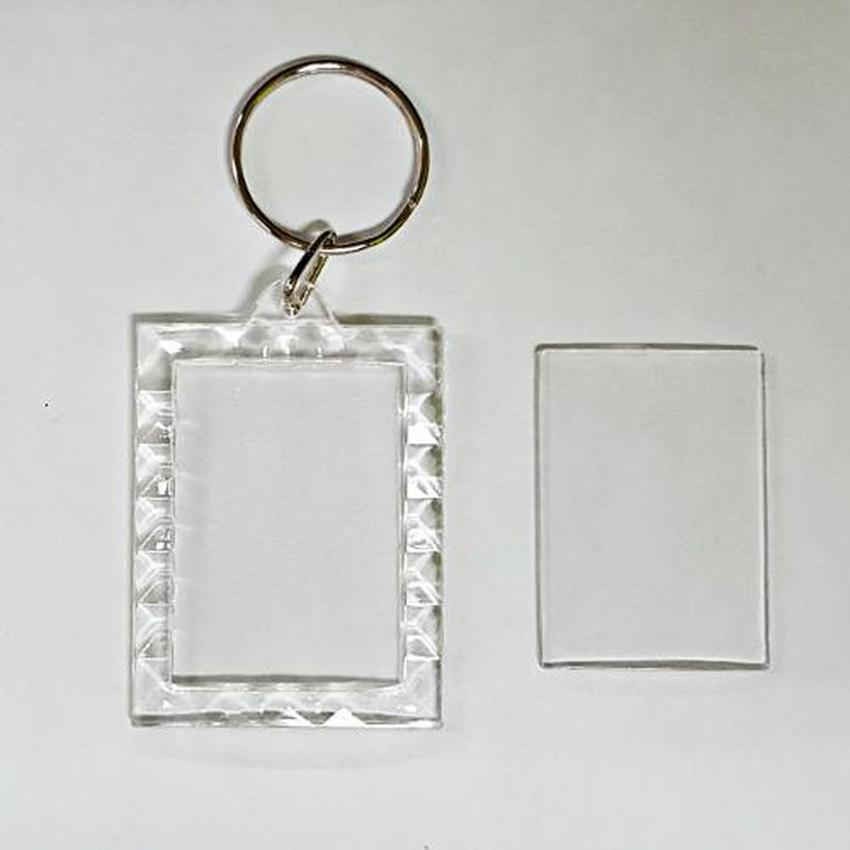 Acrylic Keychain Rectangular lace shape 50pcs / 100pcs/pkt | Shopee ...