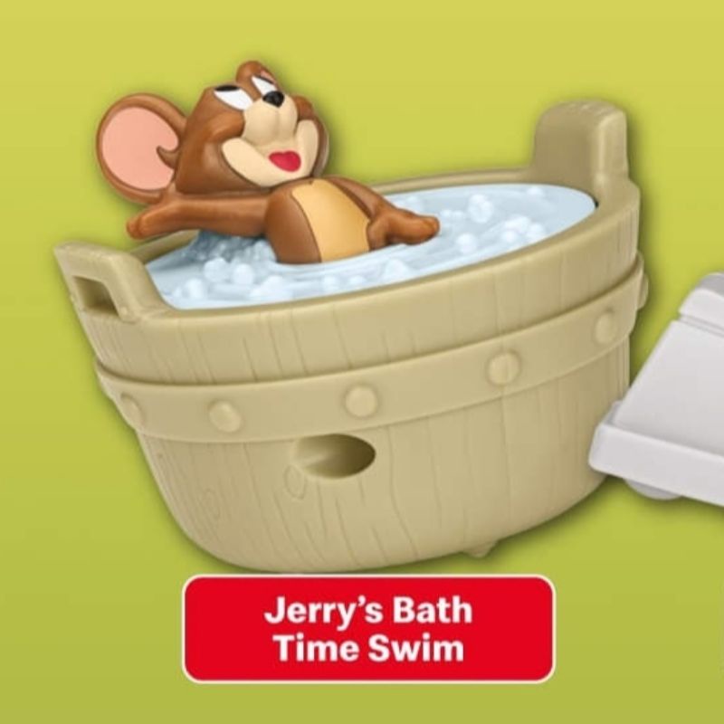 jerry bath time swim-tom and jerry Happy Meal Mcdonalds | Shopee Malaysia