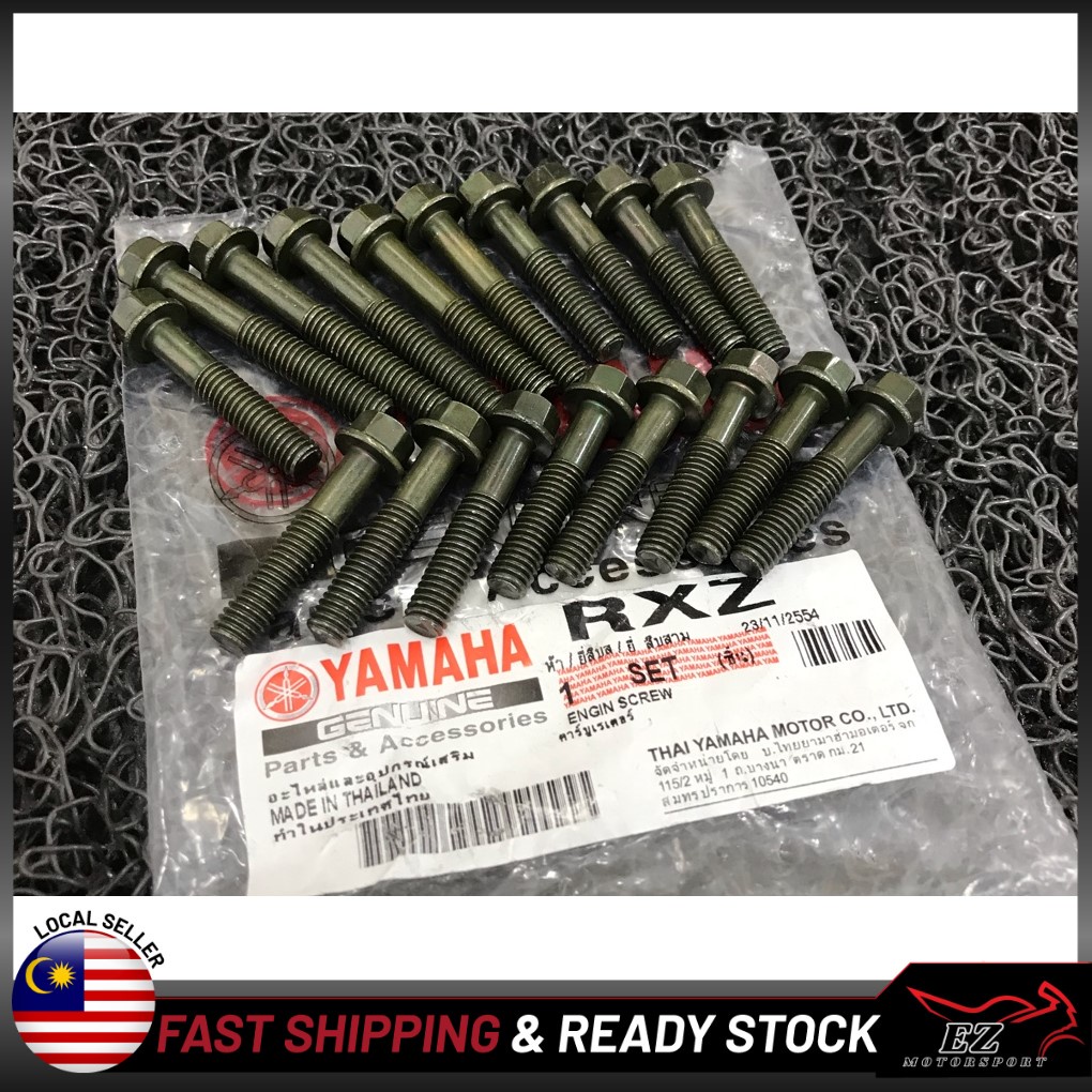 Original Yamaha Thailand Engine Cover Screw Skru Crankcase Clutch ...