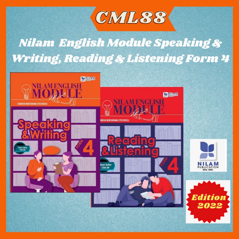 [CML88] Nilam English Module Speaking & Writing, Reading & Listening ...