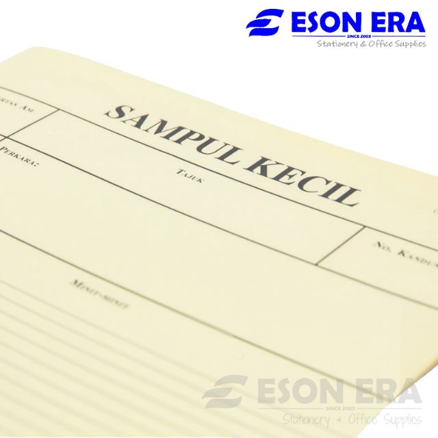 AM435A Fail Sampul Kecil 100's /Pack 120gsm File Sampul Kecil | Shopee ...