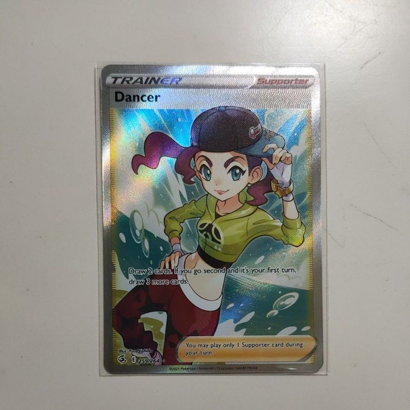 PTCG Pokemon Card Fusion Strike / Dancer Trainer Card (Full Art ...