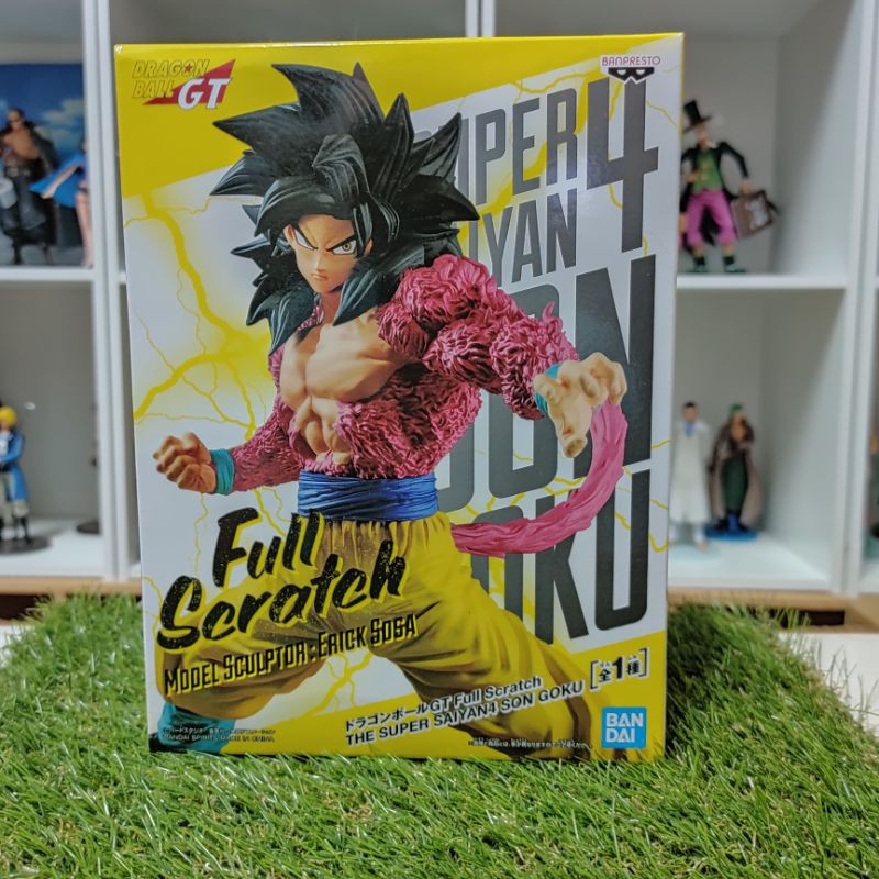 THE SUPER SAIYAN 4 SON GOKU - FULL SCRATCH 100% ORIGINAL JAPAN | Shopee ...