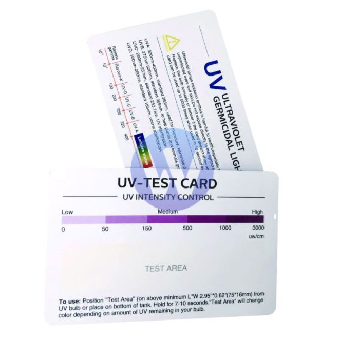 Ultraviolet Germicidal Light UV-Test Card 紫外线检测卡 | Shopee Malaysia