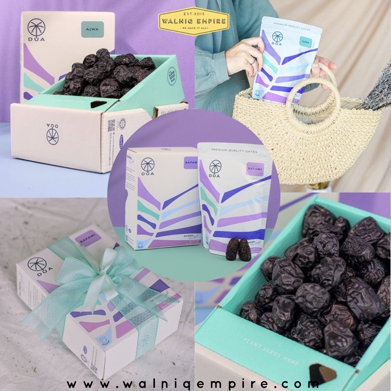 Kurma AJWA @ Kurma AJWA ALIYA by Dua Dates [ Packaging: Box 500g ...