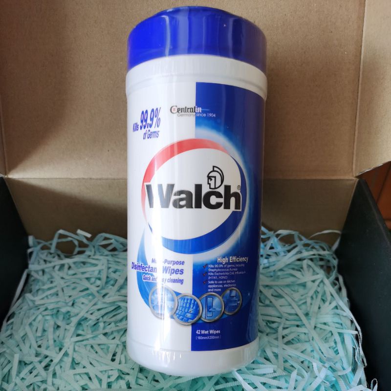 Walch Multi-Purpose Disinfectant Wipes (42 pcs) | Shopee Malaysia