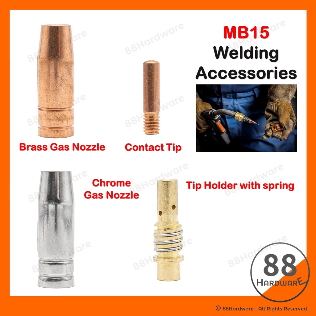 MB15 Mig nozzle welding / mig gas nozzle / welding mig / welding nozzle ...