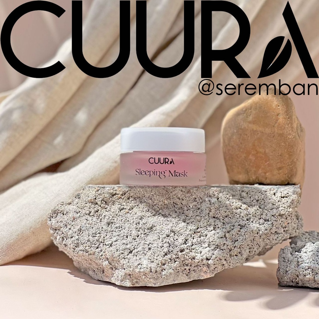 [ READY STOCK ] CUURA RECHARGE + BRIGHTENING SLEEPING MASK (sleeping ...